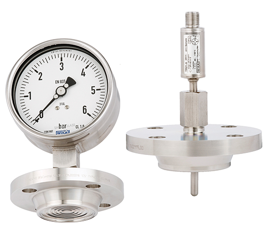Measuring instruments with gasket-free BioControl® CS connection - WIKA ...