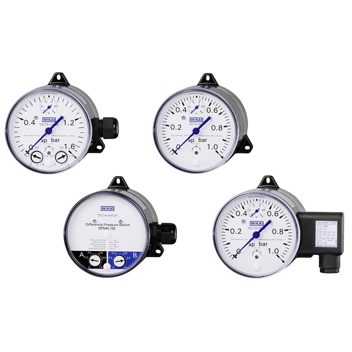 Differential pressure gauges: DELTA-line, now even more robust - WIKA ...