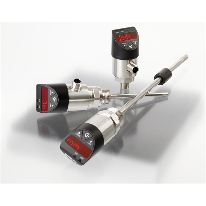 A family of electronic switches for pressure, temperature and level ...